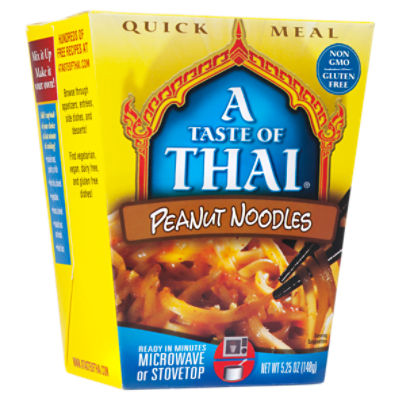 A Taste of Thai Quick Meal Peanut Noodles, 5.25 oz - ShopRite