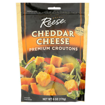 Reese Cheddar Cheese Premium Croutons, 6 oz - ShopRite