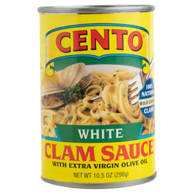 Cento White Clam Sauce with Extra Virgin Olive Oil, 10.5 oz - The Fresh ...