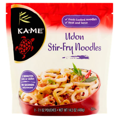 Ka-Me Udon Stir-Fry Noodles, 7.1 oz, 2 count - ShopRite