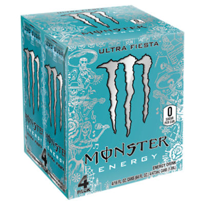 Monster Energy Ultra Fiesta, Ultra Fiesta, 16 oz. (Pack of 4) - ShopRite