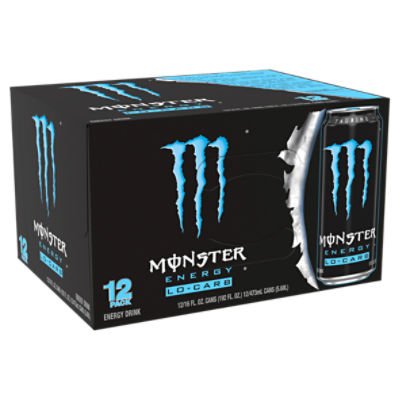 Monster Energy Lo-Carb, Lo Carb, 16 oz. (Pack of 12) - ShopRite