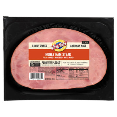 Hatfield Honey Ham Steak, 8 oz