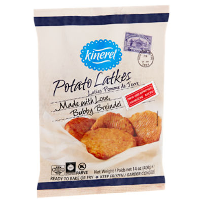 Kineret Potato Latkes, 14 oz