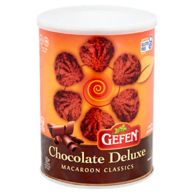 Gefen Chocolate Deluxe Macaroon Classics, 10 oz - ShopRite