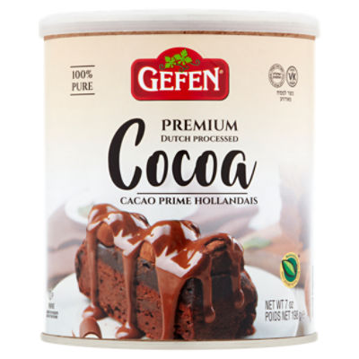 Gefen Premium Dutch Processed Cocoa, 7 oz - ShopRite