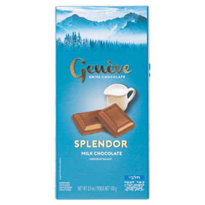 Genève Splendor Swiss Milk Chocolate, 3.5 oz - ShopRite
