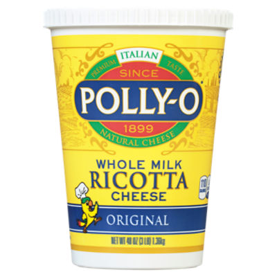 Polly-O Whole Milk Original Ricotta Cheese 48 oz - ShopRite
