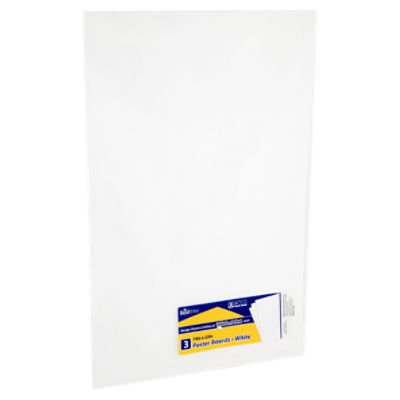 Office Max Poster Board- White, 1 each - ShopRite