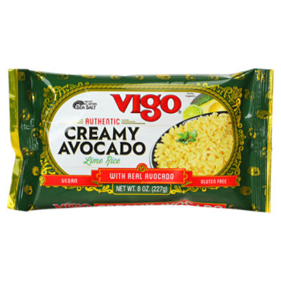 Vigo Authentic Creamy Avocado, Lime Rice