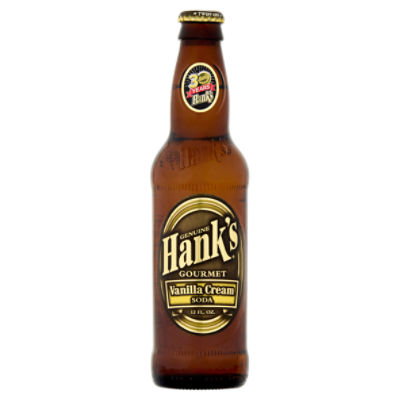 Hank's Genuine Gourmet Vanilla Cream Soda, 12 fl oz