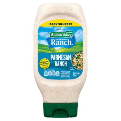 Hidden Valley Parmesan Ranch Topping and Dressing, 16 Fluid Ounce ...