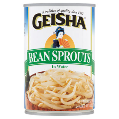 Geisha Bean Sprouts in Water