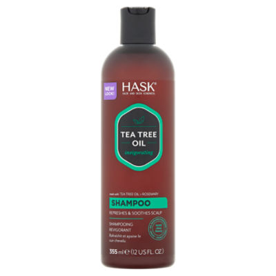 Hask Tree Oil & Rosemary Invigorating Shampoo, 12 fl oz