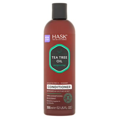 Hask Tea Tree Oil & Rosemary Invigorating Conditioner, 12 fl oz - ShopRite