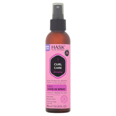 HASK Curl Care 5 in 1 Leave in Spray, 6 fl oz