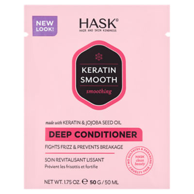 Hask Keratin Protein Smoothing Deep Conditioner, 1.75 oz