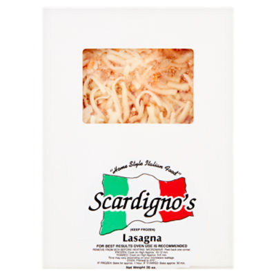 Scardigno's Lasagna, 20 oz - ShopRite