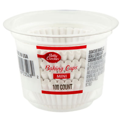 Betty Crocker Mini Baking Cups, 100 count