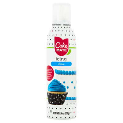 Cake Mate Blue Icing, 8.4 oz