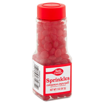 Betty Crocker Cinnamon Imperials Sprinkles, 2 oz - ShopRite