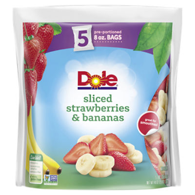 Sliced Strawberries & Bananas 5/8oz - ShopRite