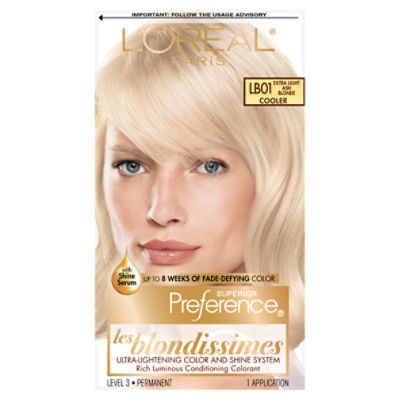 L'Oréal Paris Superior Preference LB01 Extra Light Ash Blonde Permanent ...