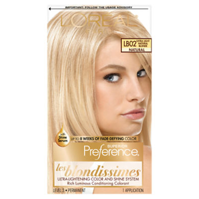 L'Oréal Paris Superior Preference LB02 Extra Light Natural Blonde ...