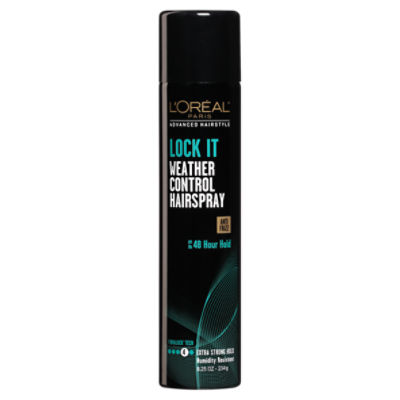 L'Oréal Paris Advanced Hairstyle LOCK IT Weather Control Hairspray, 8. ...
