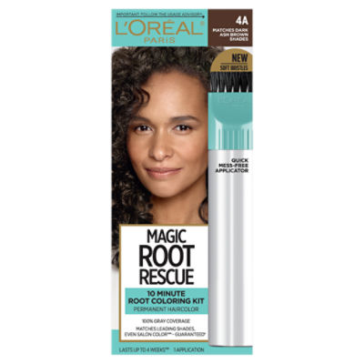 L'Oréal Paris Magic Root Rescue 4A Matches Dark Ash Brown Shades ...