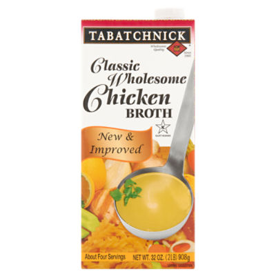 Tabatchnick Classic Wholesome Chicken Broth, 32 fl oz - The Fresh Grocer