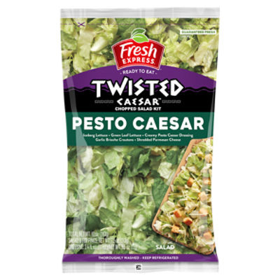 Fresh Express Twisted Pesto Caesar Chopped Salad Kit, 9.5 oz - Price Rite