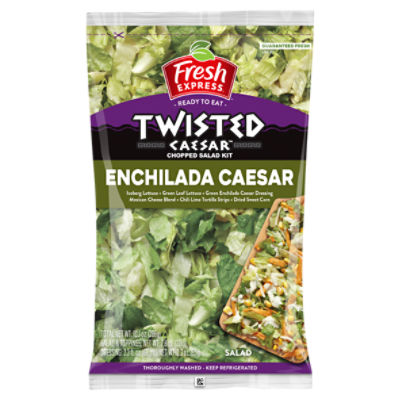 Fresh Express Twisted Caesar Enchilada Caesar Chopped Salad Kit, 9.6 oz ...