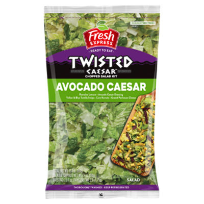 Fresh Express Twisted Caesar Avocado Caesar Chopped Salad Kit, 9.7 oz ...