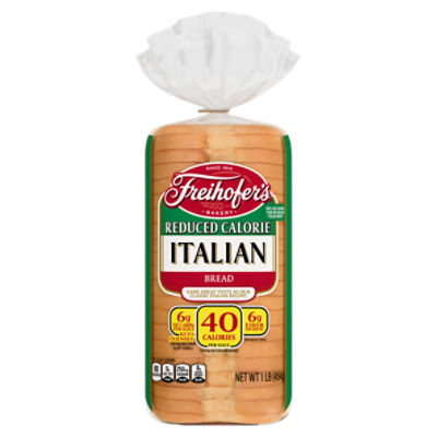 Freihofer's Unseeded Italian Bread with Reduced Calorie, 16 oz - ShopRite