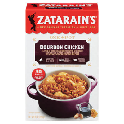 Zatarain's Bourbon Chicken Flavored Rice, 8 oz - ShopRite