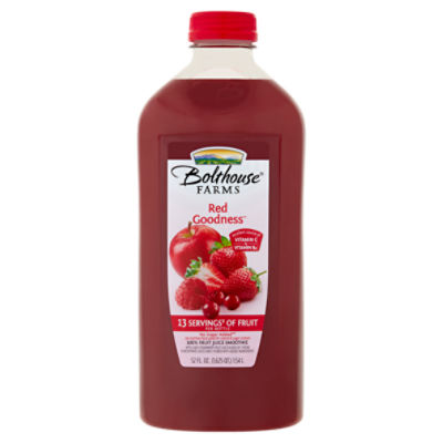 Bolthouse Farms Red Goodness 100% Fruit Juice Smoothie, 52 fl oz