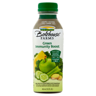 Bolthouse Farms Green Immunity Boost 100% Fruit & Vegetable Juice ...