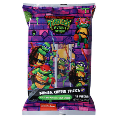 Nickelodeon Teenage Mutant Ninja Turtles Colby and Monterey Jack Cheese ...