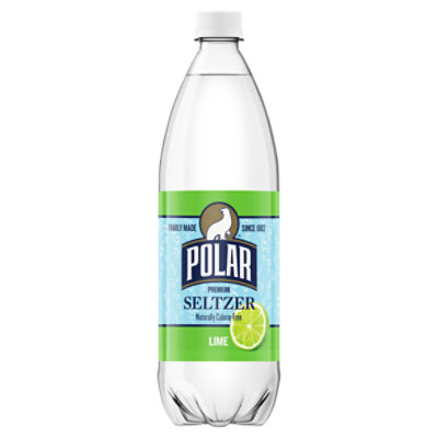 Polar 100% Natural Lime Seltzer, 33.8 fl oz - The Fresh Grocer