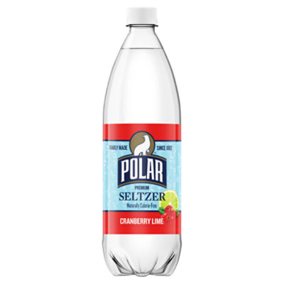 Polar 100% Natural Cranberry Lime, Seltzer