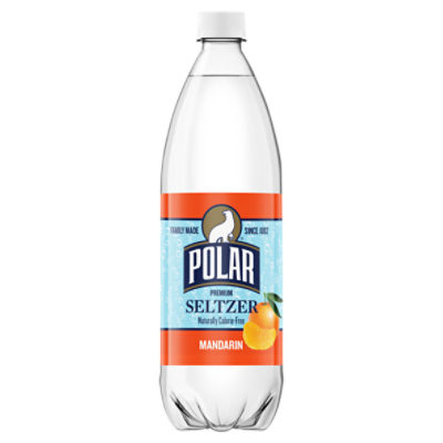 Polar 100% Natural Mandarin Seltzer, 33.8 fl oz - Fairway