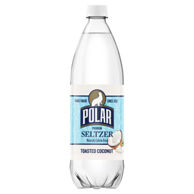 Polar 100% Natural Toasted Coconut Seltzer, 33.8 fl oz