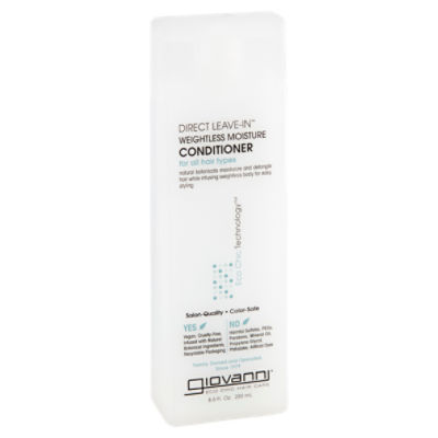 Giovanni Direct Leave-In Weightless Moisture Conditioner, 8.5 fl oz ...