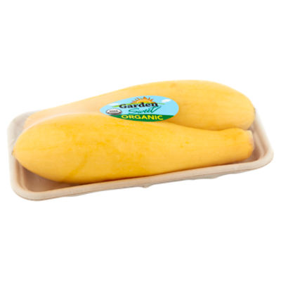 Garden Sweet Organic Yellow Squash, 2 count, 8 oz