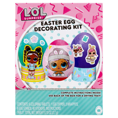 L.O.L. Surprise! Easter Egg Decorating Kit, 0.10 oz - Fairway