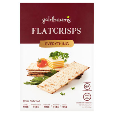 Goldbaum's Everything Flatcrisps, 5.3 oz