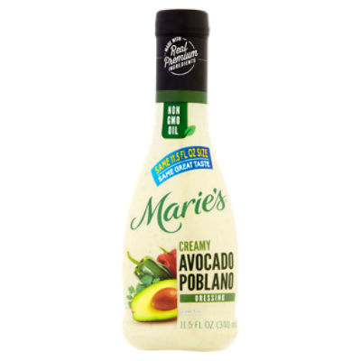 Marie's Creamy Avocado Poblano, Dressing