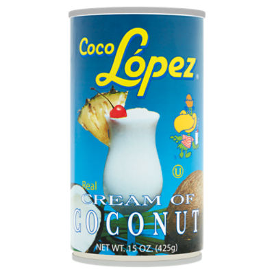 Coco López Real Cream of Coconut, 15 oz