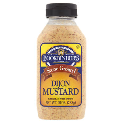 Bookbinder's Stone Ground Dijon Mustard, 10 oz - The Fresh Grocer